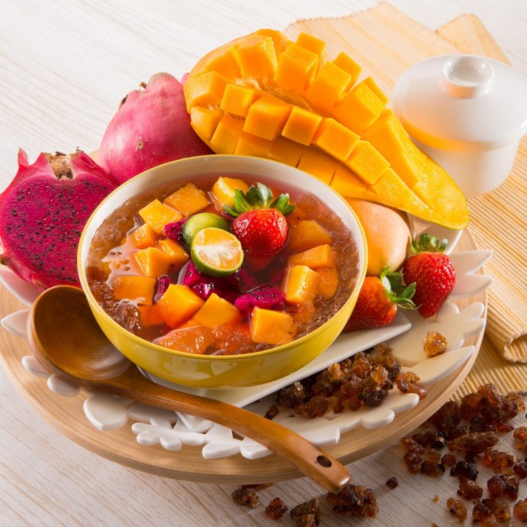 Peach Gum with Fruits Recipe | Buffalo Cookware Malaysia